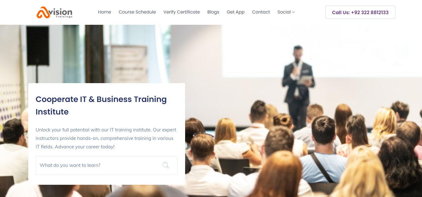 Best IT & Business Training Institute in Lahore | Avision Trainings